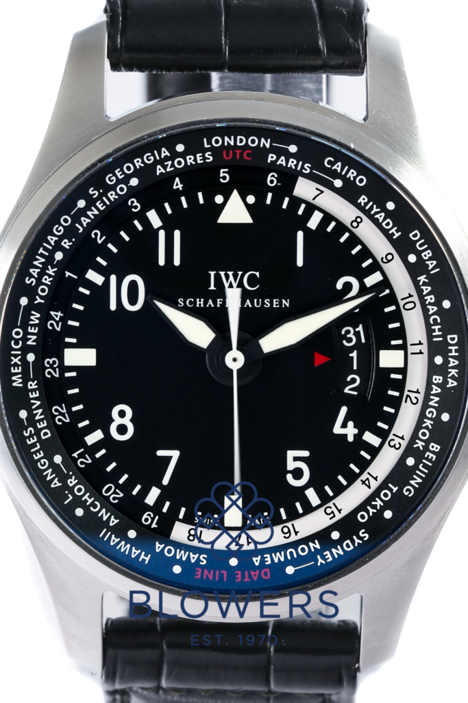 IWC Fliegeruhr Worldtimer IW3262-01 | Blowers Jewellers